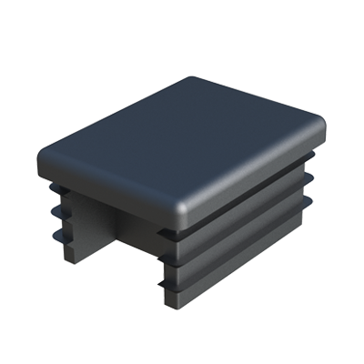 Rectangular tube insert - ISC Plastic Parts