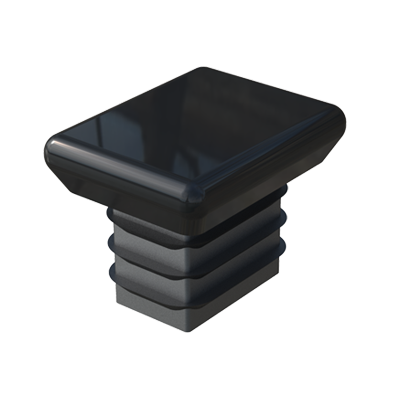 Rectangular tube insert - ISC Plastic Parts